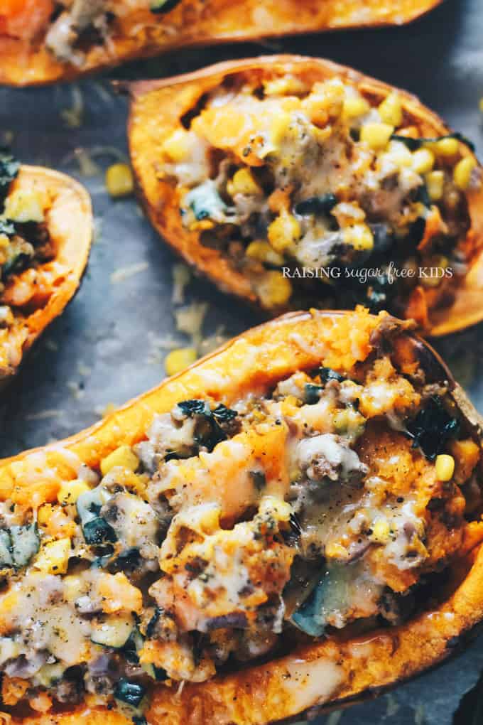 Moroccan Stuffed Squash | Add Some Veg