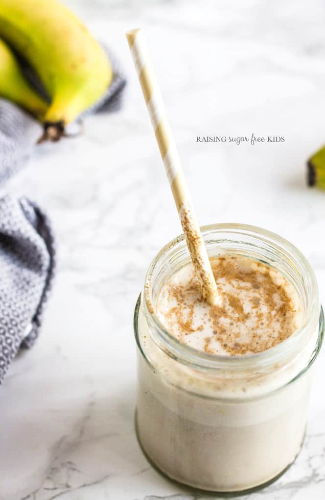 No-Added Sugar Banana Milkshake | Add Some Veg